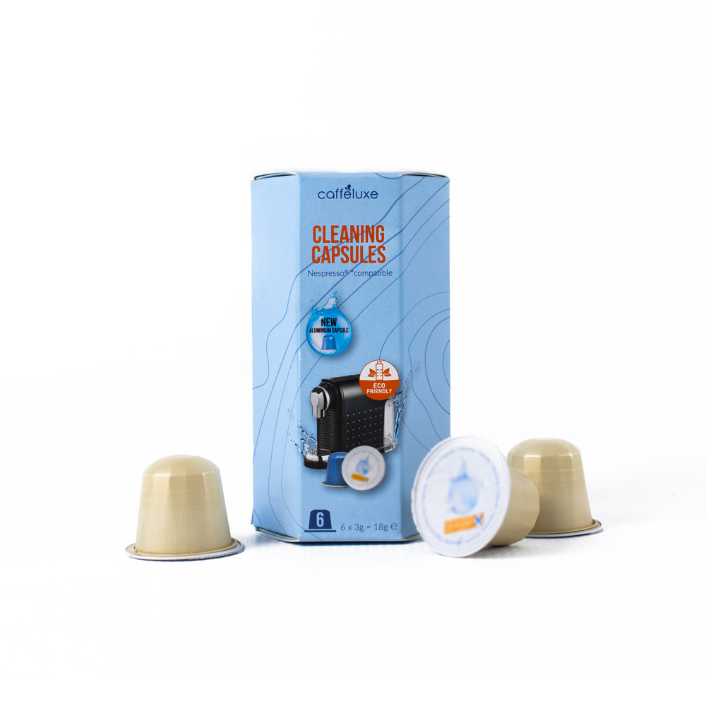 Caffeluxe Aluminium Cleaning Capsules for Nespresso Coffee Machine | 6 ...